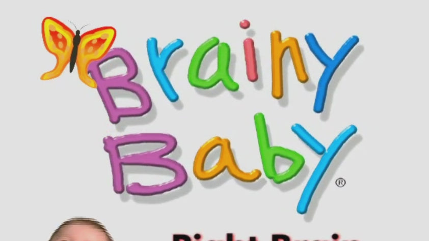 Brainy Baby Right & Left Brain | Creative and Logical Thinking Infant ...