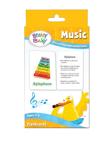 Brainy Baby Music Flashcards Set | Musical Skills – The Brainy Store