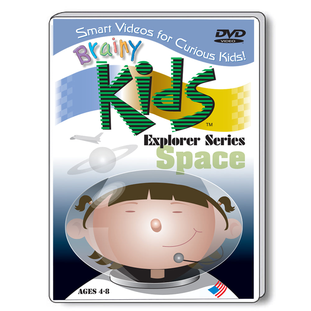 Brainy Kids Explorer DVD Series - SPACE – The Brainy Store