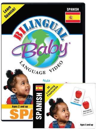 Learn Spanish | DVD and Flash Card Set – The Brainy Store