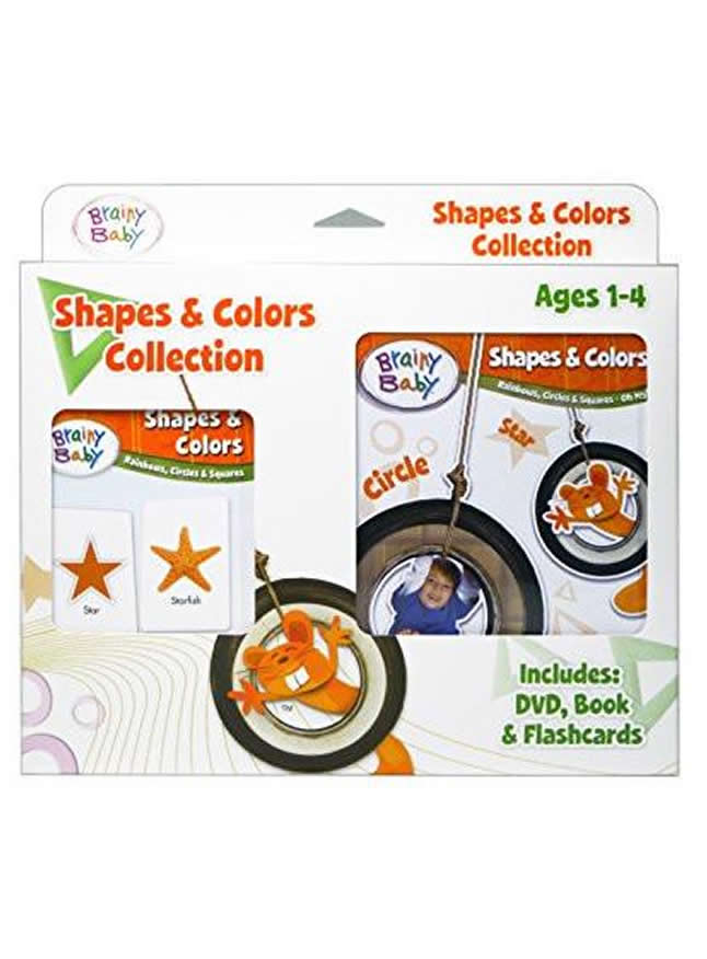 Brainy Baby Shapes & Colors: Rainbows, Circles & Squares Oh My! | DVD ...