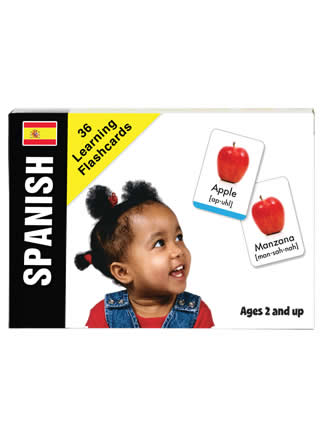 Learn Spanish | Flash Card Set For Kids – Brainy Baby®